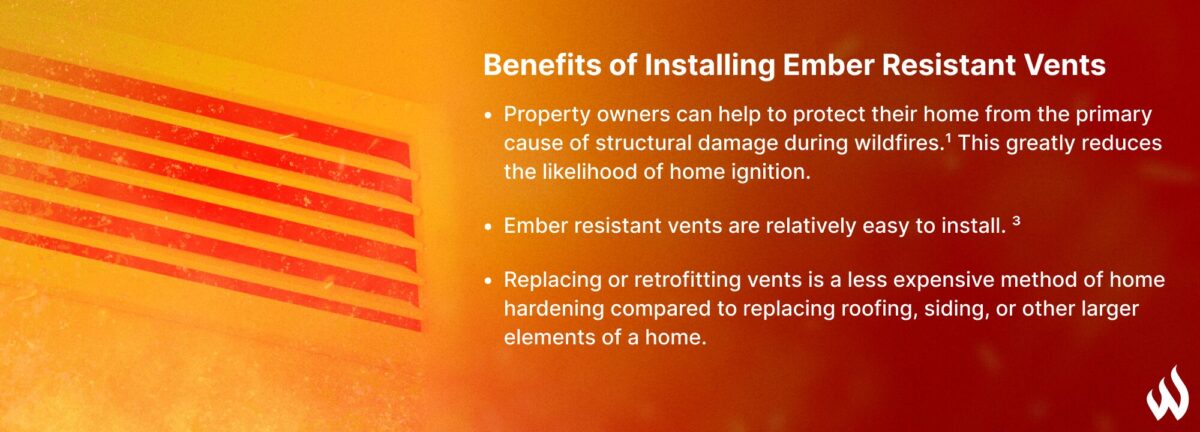 Buyer's Guide to Ember-Resistant Vents | WFCA